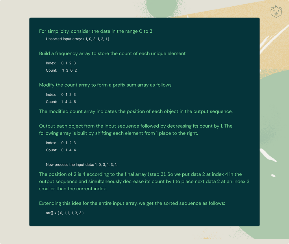10 Best Sorting Algorithms - Explained with Simple Examples