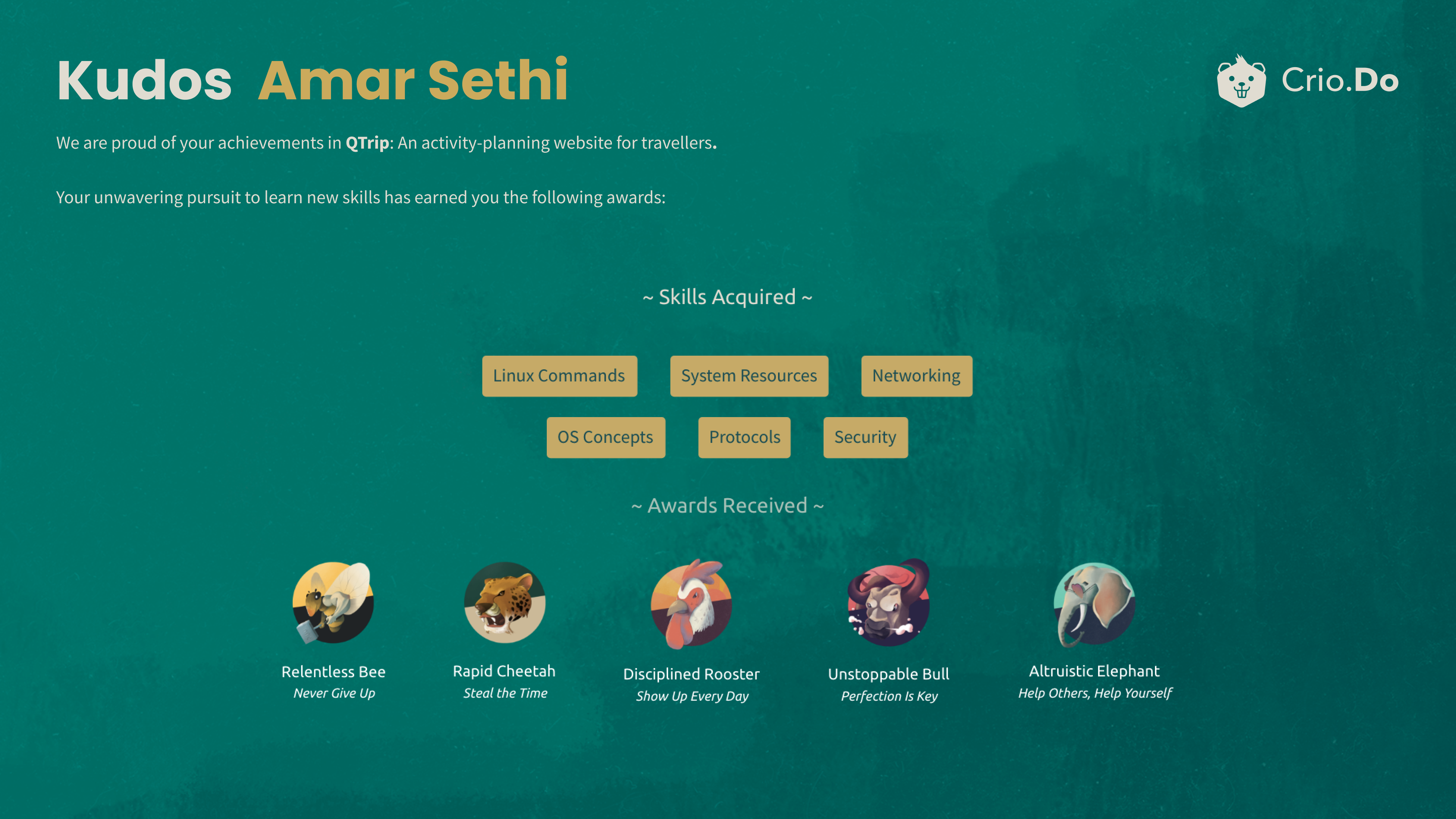 Crio Full Stack Developer Track