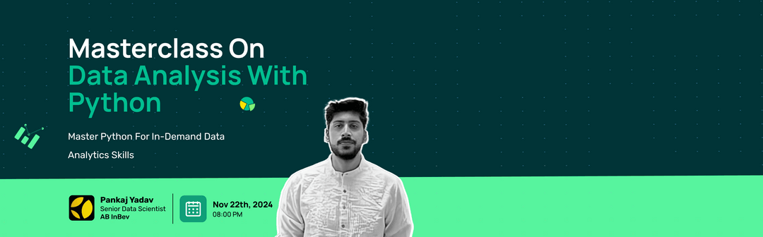 Register for Data Analysis with Python - Upcoming Masterclass by Crio.Do