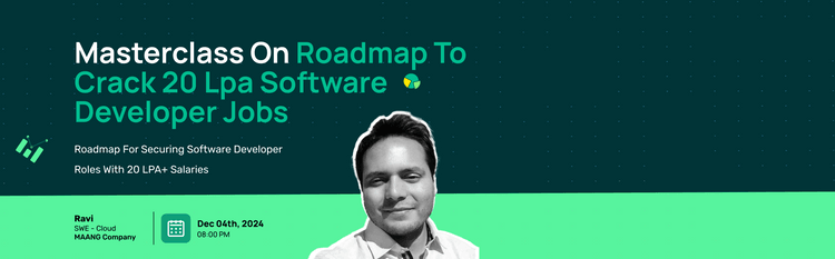Register for Roadmap to Crack 20 LPA Software Developer Jobs - Upcoming Masterclass by Crio.Do